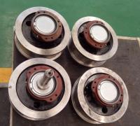 China Universal Crane Trolley Wheels Simple Structure Compact Layout Stable Operation for sale