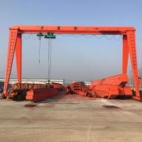 China Lightweight Single Girder Gantry Crane With Electric Hoist Simple Structure for sale