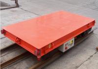 China Red Color 5 Ton Material Transfer Cart , Industrial Transfer Car For Warehouses for sale