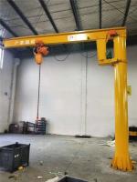 China Compact Davit Pillar Mounted Jib Crane High Performance For Warehouse Handling for sale