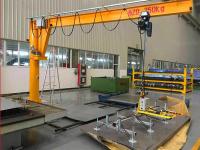 China Energy Saving Pillar Mounted Jib Crane , Electric Jib Crane 360 Degree Anti Swing Arm Lift for sale