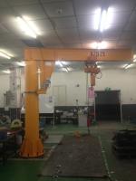 China Energy Saving Pillar Mounted Jib Crane , Electric Jib Crane 360 Degree Anti Swing Arm Lift for sale