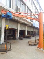 China Box Girder Type Pillar Mounted Jib Crane , Reliable 500kg Swing Arm Jib Crane for sale