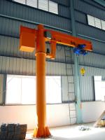 China Light Weight Column Mounted Jib Crane Hydraulic Mobile 10 Ton Overload Protection for sale