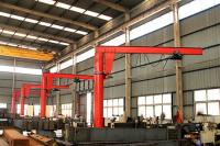 China 2 Ton Free Standing Jib Crane 270 Degree Electric Slewing Arm Span 4.5-6m for sale