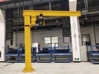 China Construction Machinery Pillar Mounted Jib Crane , 5 Ton Rotary Stationary Jib Crane for sale