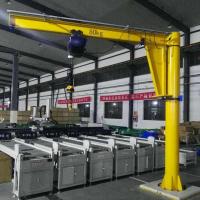 China Fast Loading Pillar Mounted Jib Crane Operation Smoothly Free Maintenance for sale