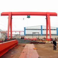 China Single Beam Rubber Gantry Crane Travel 10 Ton Heavy Equipment High Reliability for sale