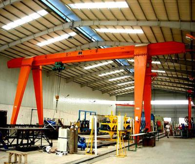 China Single Beam Rubber Gantry Crane Travel 10 Ton Heavy Equipment High Reliability for sale