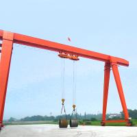China Supply Limit Switch Single Girder Gantry Crane , 5 Ton Rail Mounted Gantry Crane for sale