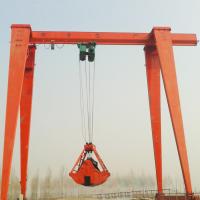 China Supply Limit Switch Single Girder Gantry Crane , 5 Ton Rail Mounted Gantry Crane for sale