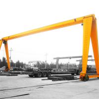 China Single Girder Warehouse Gantry Crane 3T 5T 10T , Indoor Gantry Crane Box Steel Type for sale