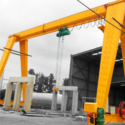 China Single Girder 5 Ton Gantry Crane High Efficiency Safety For Steel Handling for sale