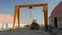 China Single Girder 5 Ton Gantry Crane High Efficiency Safety For Steel Handling for sale