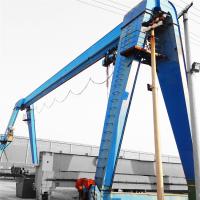 China Single Girder 5 Ton Gantry Crane High Efficiency Safety For Steel Handling for sale