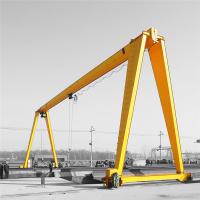 China 5 Ton Single Girder Gantry Crane , Container Gantry Crane High Speed Span 6-45m for sale
