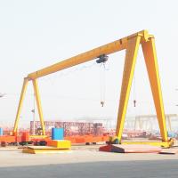 China 10 Ton Single Beam Gantry Crane High Efficiency Safety For Industrial Factory for sale