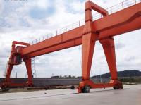 China OEM Double Girder Gantry Crane , 100 Ton Gantry Crane With 2 Trolley Hook for sale