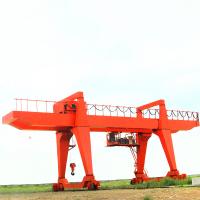 China Engineering Double Girder Gantry Crane For Lifting Stone / Concrete Bridge for sale