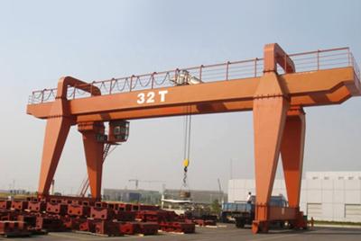 China Engineering Double Girder Gantry Crane For Lifting Stone / Concrete Bridge for sale