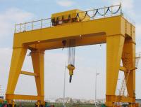 China 35 Ton Double Girder Gantry Crane Project Lifting Precast Concrete High Efficiency for sale