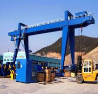 China Container Double Girder Gantry Crane , Span 15m 40 Ton Motorized Gantry Crane for sale