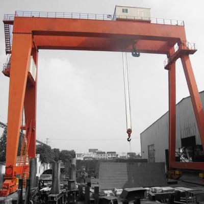 China 35 Ton Double Girder Gantry Crane Project Lifting Precast Concrete High Efficiency for sale