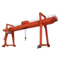 China 50 Ton Double Girder Gantry Crane , Industrial Gantry Crane With Cantilever for sale