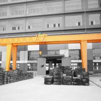 China 50 Ton Double Girder Gantry Crane , Industrial Gantry Crane With Cantilever for sale