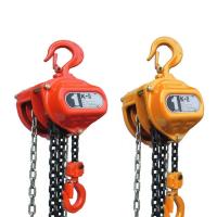 China Durable Hardened Steel Manual Chain Block Hoist 8 Ton Sealed Roller Bearings for sale