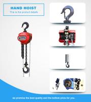 China No Breaking 10 Ton Manual Chain Hoist Good Impact Resistance Long Service Life for sale
