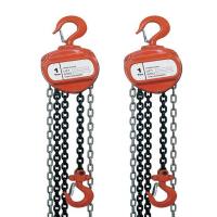 China Safe 10 Ton Manual Chain Hoist , Chain Pulley Block With Hook Good Performance for sale