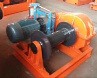 China 0.5 - 10 Ton High Speed Electric Winch With Wireless Remote Control 380V 50Hz for sale