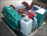 China Vertical Lifting Industrial Electric Winch , 1000kg High Speed Electric Winch for sale
