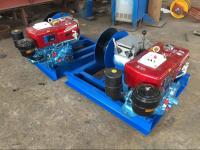 China 80 KN Industrial Electric Winch 8 Ton Cable Puller With Steel / Nylon Rope for sale