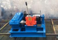 China 80 KN Industrial Electric Winch 8 Ton Cable Puller With Steel / Nylon Rope for sale