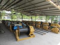 China 5 Ton Boat Marine Electric Winch , Double Drum Electric Winch Fast Line Speed Cable Pulling for sale