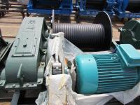 China Long Rope Electric Wakeboard Winch Slipway Shipyard Use Customized Color for sale