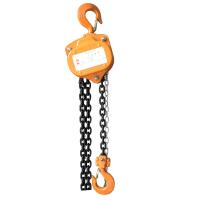 China Color Optional Hand Chain Hoist Multipurpose For Construction Lifting Material for sale