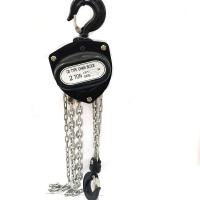 China 360N 5 Ton Manual Chain Hoist Custom Color Strong Resistance To Pressure for sale