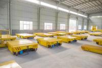 China Remote Control Material Transfer Cart , Automated Rotating Motorized Platform Cart for sale