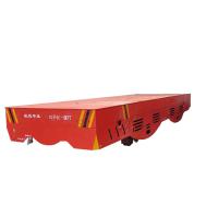 China Platform Structure Electric Transfer Cart 0-30 m/min Adjustable Running Speed for sale