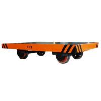 China Hydraulic Lifting Table Material Transfer Cart , Motorised On Rail Transfer Car for sale