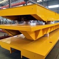 China Flexible Industrial Handling Material Transfer Trolley With Casters High Safety for sale