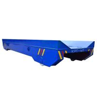 China Building Material Transfer Cart , Four Wheels Electric On Rail Transfer Cart for sale