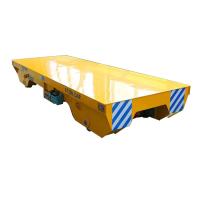 China Long Distance Fat Rail Die Transfer Cart 200 Ton Precast Concrete Workshop Use for sale