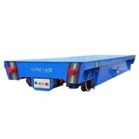 China Indoor Outdoor Battery Transfer Cart On Rails Large Table 2T - 500T Load Capacity for sale