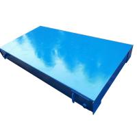 China Indoor Outdoor Battery Transfer Cart On Rails Large Table 2T - 500T Load Capacity for sale