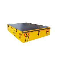 China Motorized Steel Ladle Transfer Cart Anti Heat Heavy Duty For Steel Plant for sale