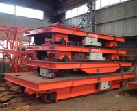 China Motorized Steel Ladle Transfer Cart Anti Heat Heavy Duty For Steel Plant for sale